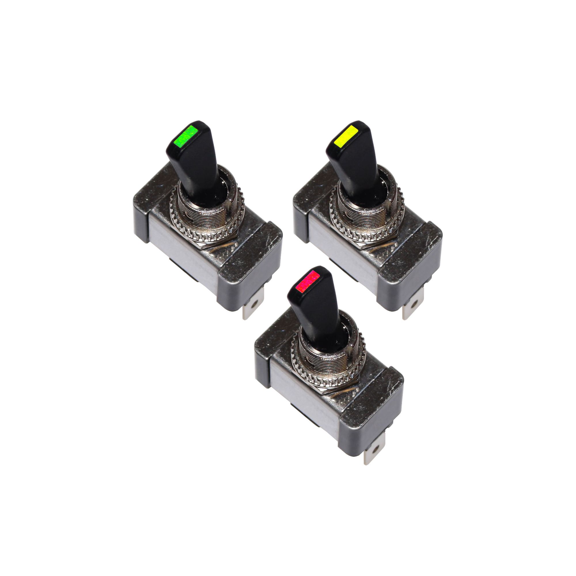 Buy Panel Mount Toggle Switches With LED Light Tip Lever from ...